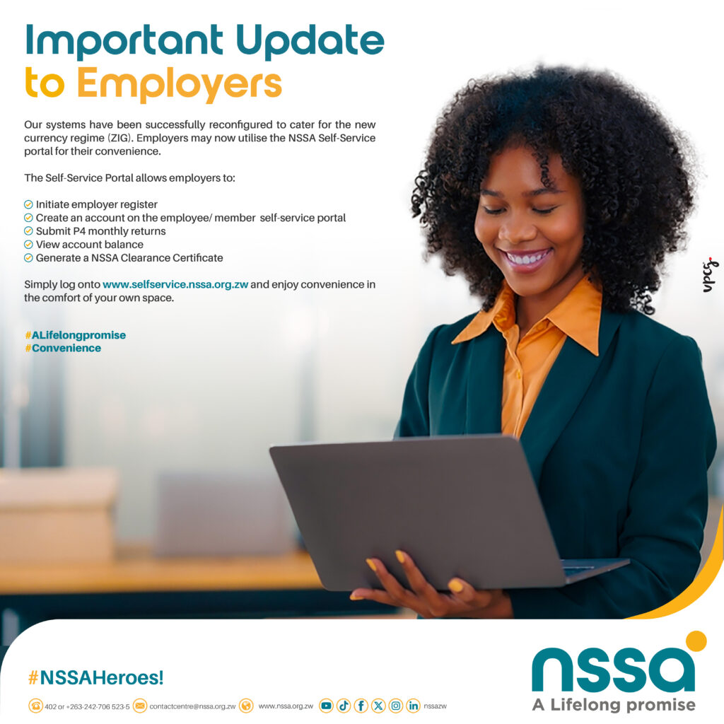 Important update to Employers – National Social Security Authority(NSSA)